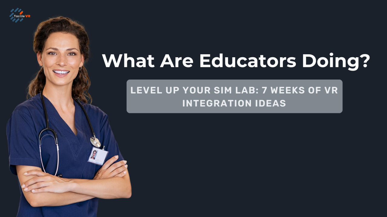 Integrating VR into Traditional Simulation Days Integrating VR into Traditional Simulation Days