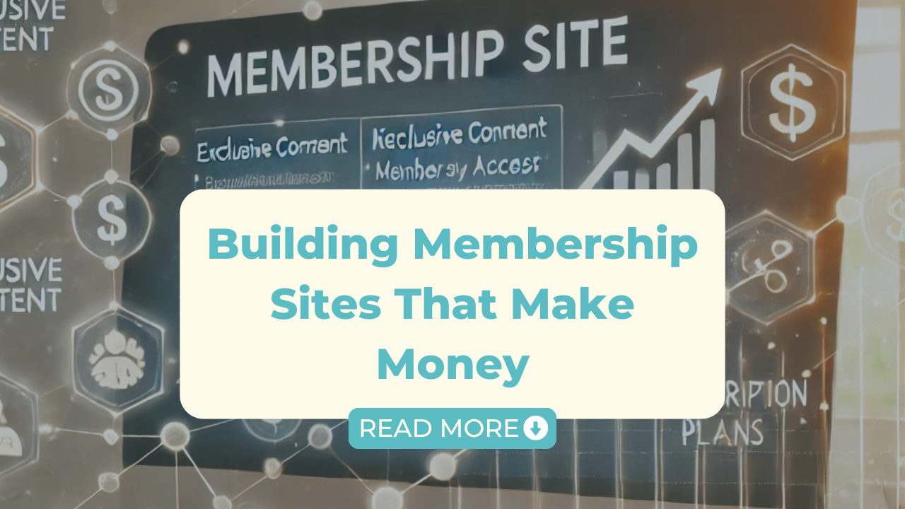 Building Membership Sites That Make Money Building Membership Sites That Make Money