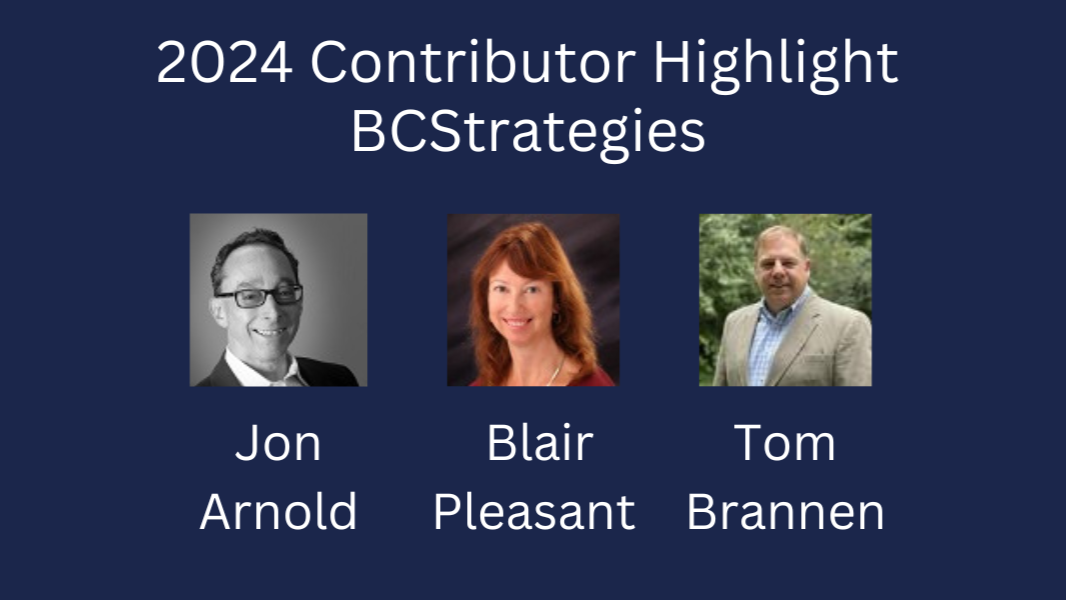 2024 Contributor Highlight: BCStrategies 2024 Contributor Highlight: BCStrategies