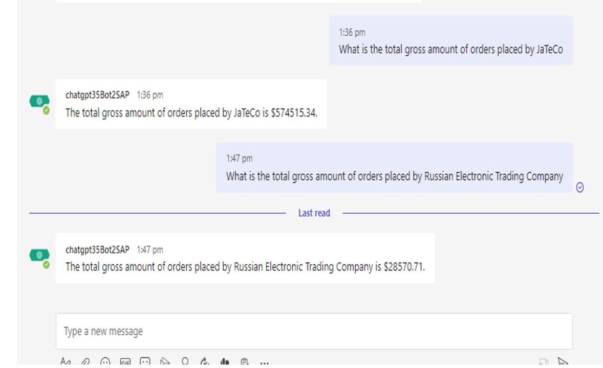 Building a Azure Chatbot for SAP Data Analysis with Azure OpenAI and ... Building a Azure Chatbot for SAP Data Analysis with Azure OpenAI and ...