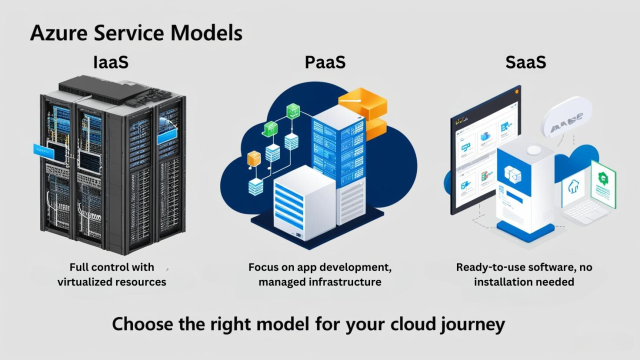 Demystifying Azure's Service Models: IaaS, PaaS, and SaaS Demystifying Azure's Service Models: IaaS, PaaS, and SaaS