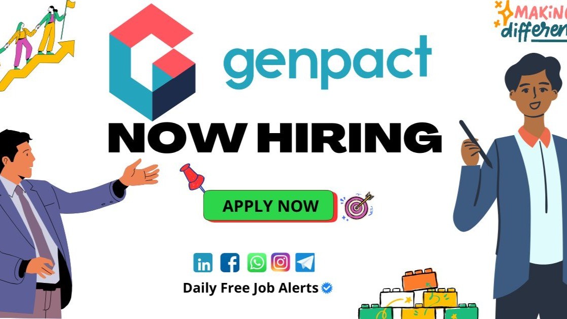 🚨 Genpact is hiring for Management Trainee 🚀 🚨 Genpact is hiring for Management Trainee 🚀