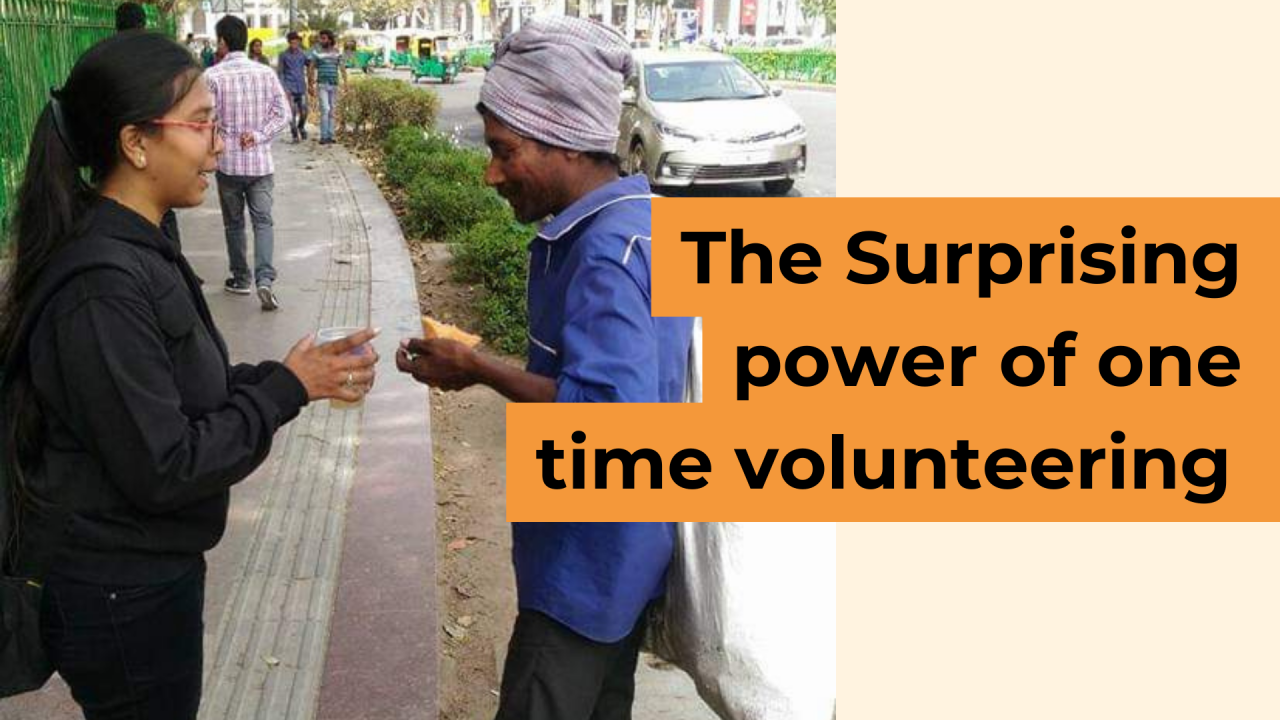 The Surprising Power of One-Time Volunteering The Surprising Power of One-Time Volunteering