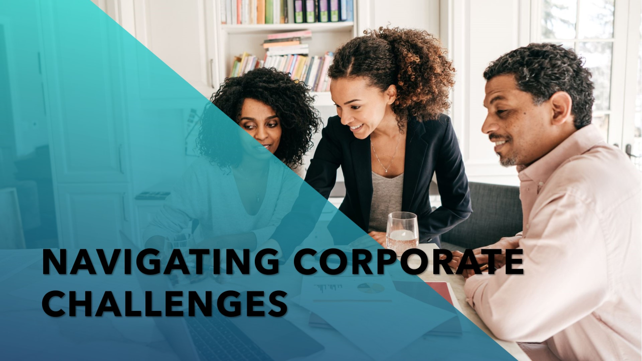 Navigating Corporate Challenges Navigating Corporate Challenges