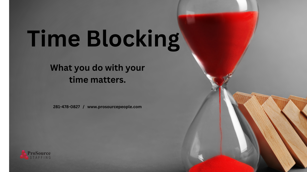 Mastering Productivity with Time Blocking Mastering Productivity with Time Blocking