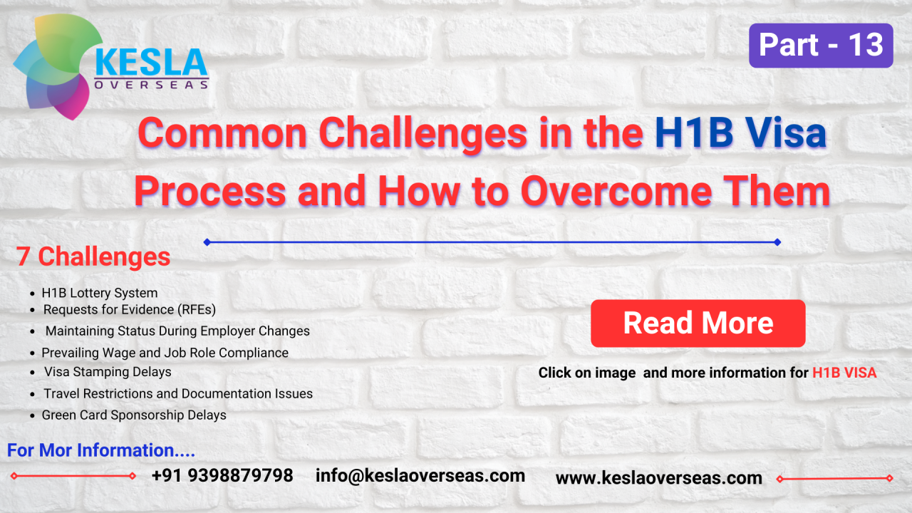 Navigating H1B Visa Hurdles: Solutions to Common Challenges Navigating H1B Visa Hurdles: Solutions to Common Challenges