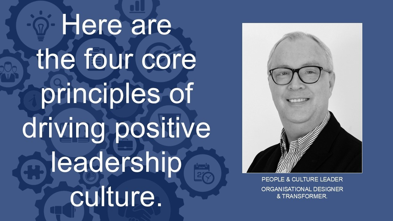 Four Leadership Principles Driving Culture Four Leadership Principles Driving Culture
