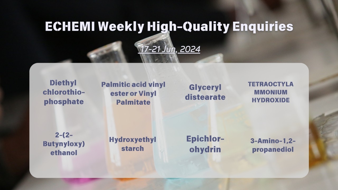 🌍 Exploring Global Trade Opportunities: ECHEMI.com's Weekly Buyer ... 🌍 Exploring Global Trade Opportunities: ECHEMI.com's Weekly Buyer ...