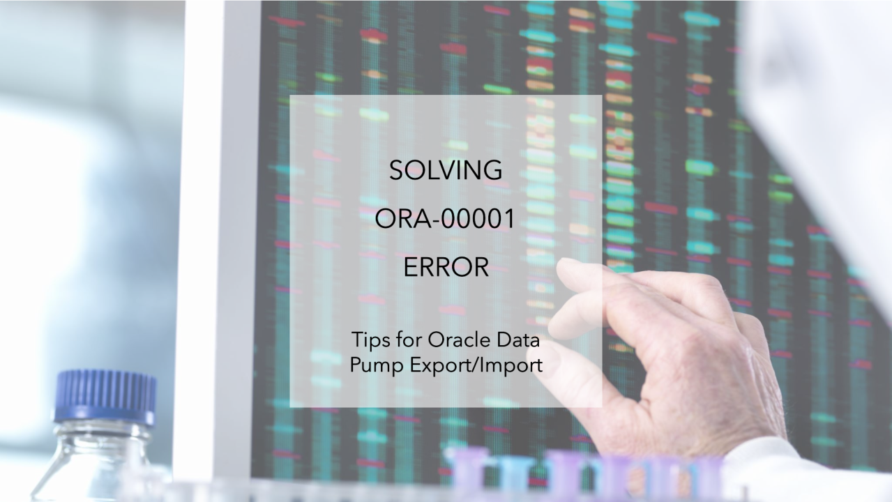 Resolving Unique Constraint Violation ORA-00001 Error in Oracle Data ... Resolving Unique Constraint Violation ORA-00001 Error in Oracle Data ...