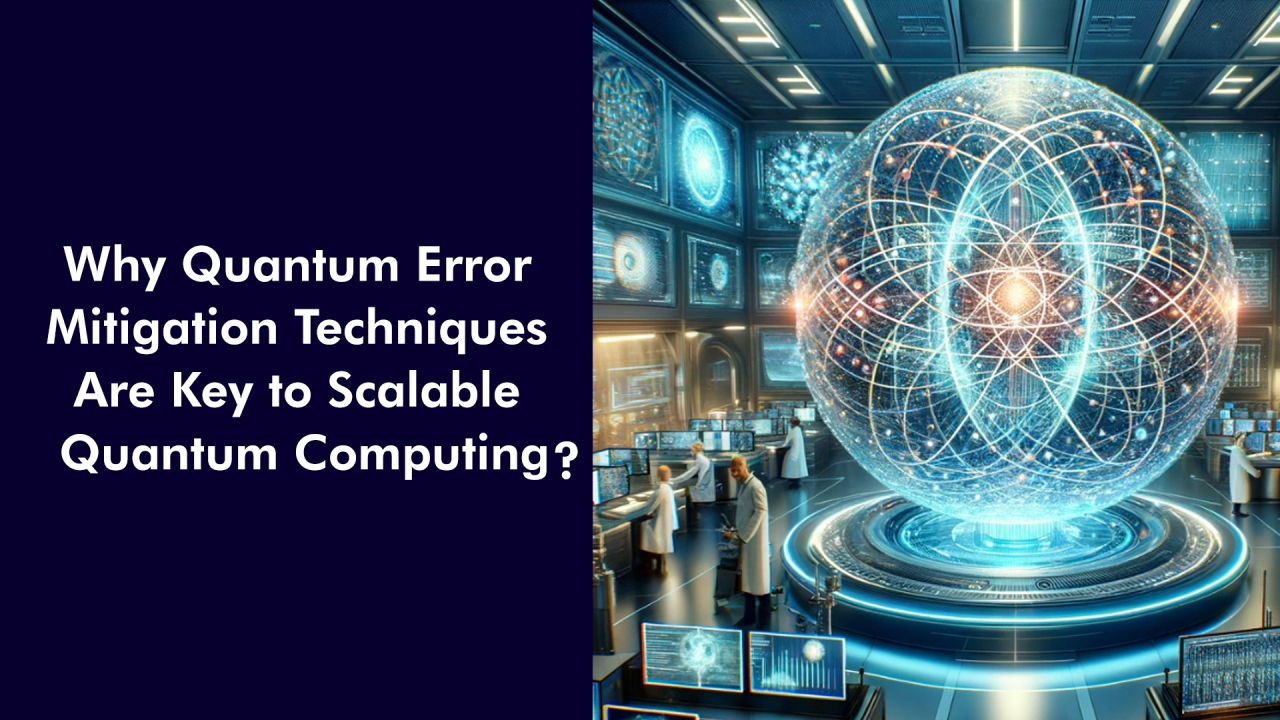 Why Quantum Error Mitigation Techniques Are Key to Scalable Quantum ... Why Quantum Error Mitigation Techniques Are Key to Scalable Quantum ...
