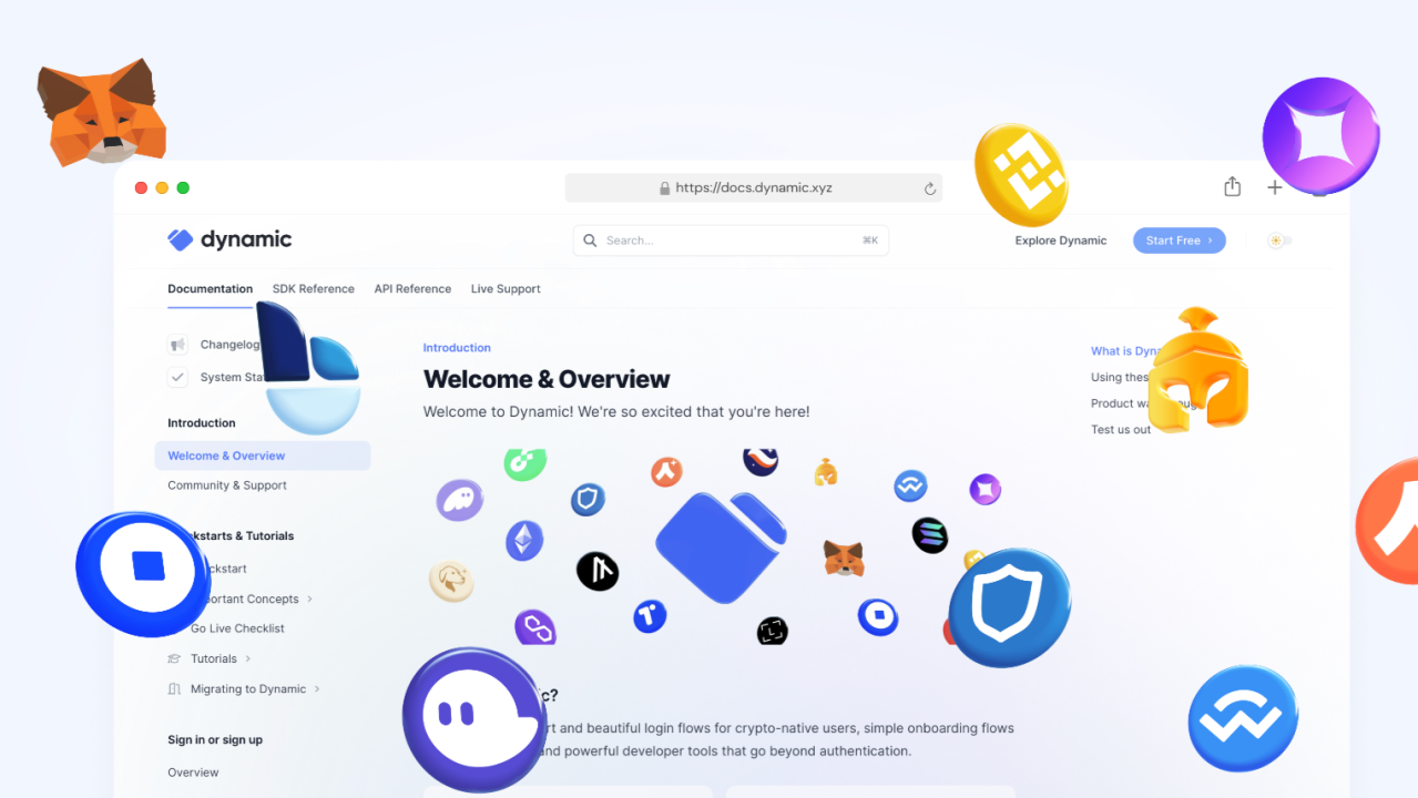 Dynamic.xyz - Building dApp authentication Dynamic.xyz - Building dApp authentication