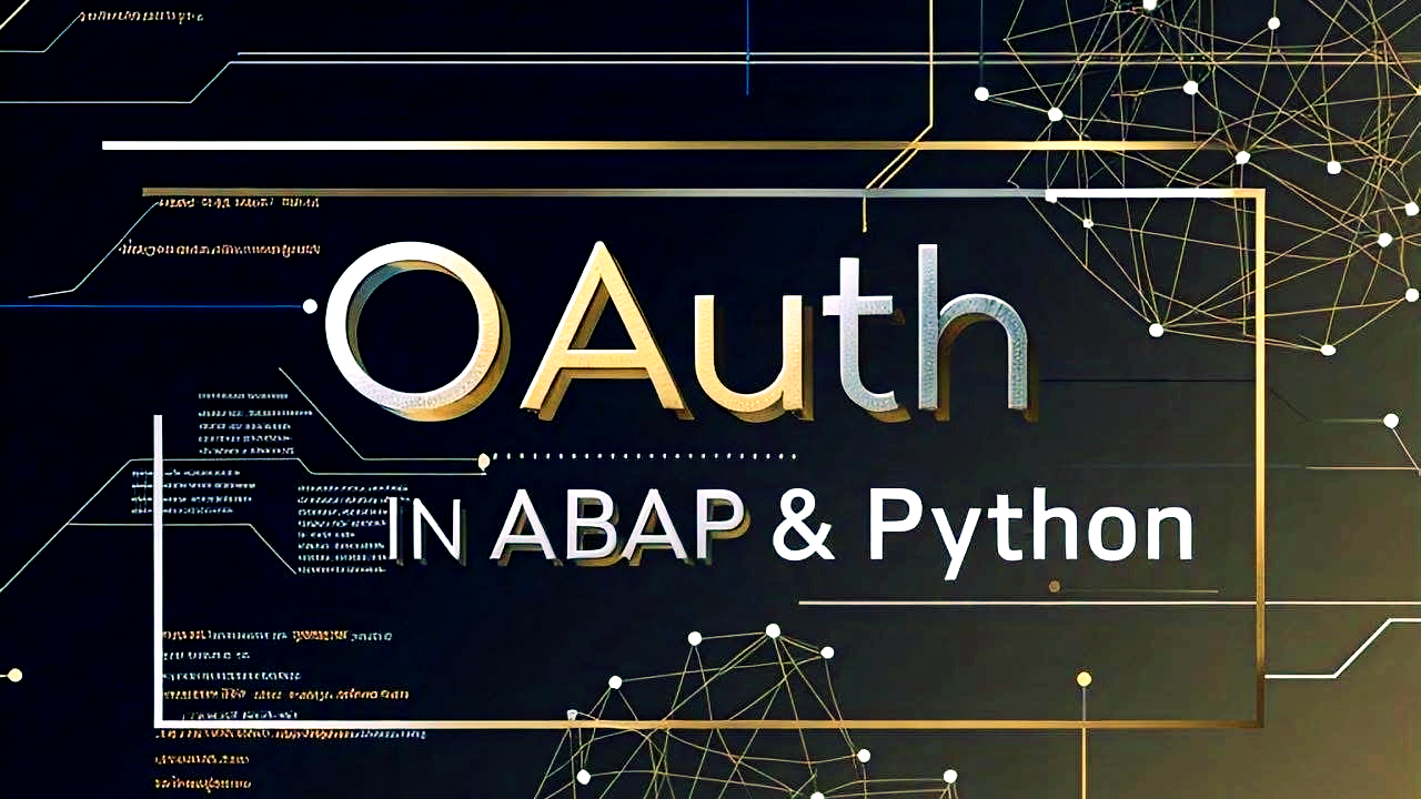 🚀OAuth Implementation in ABAP and Python 🚀OAuth Implementation in ABAP and Python