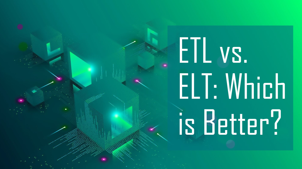 ETL vs. ELT in Data Warehousing ETL vs. ELT in Data Warehousing