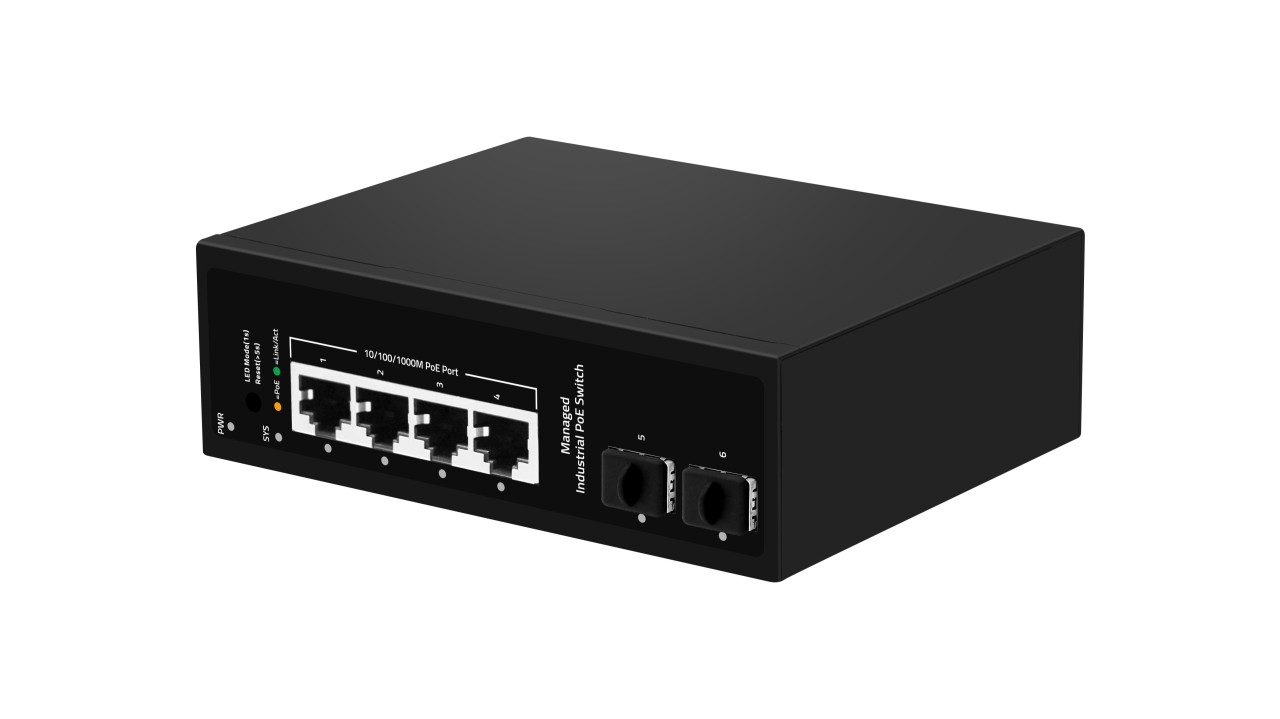 Maximizing Network Efficiency with Industrial PoE Switches Maximizing Network Efficiency with Industrial PoE Switches