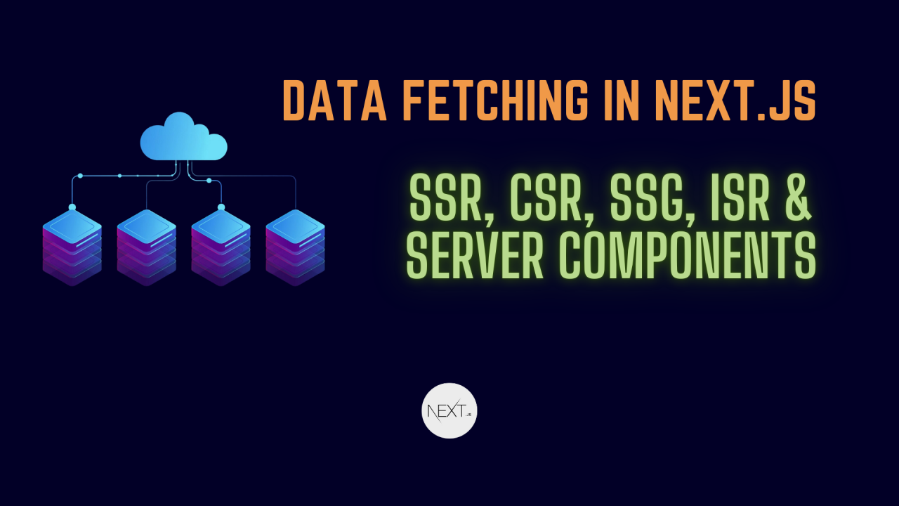 Data Fetching in Next.js App Router: SSR, CSR, SSG, ISR & Server Components Data Fetching in Next.js App Router: SSR, CSR, SSG, ISR & Server Components