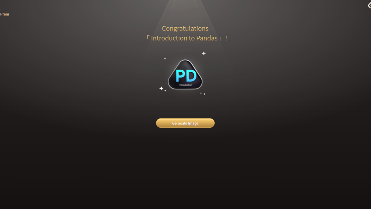 Completed: Introduction to Pandas on LeetCode Completed: Introduction to Pandas on LeetCode