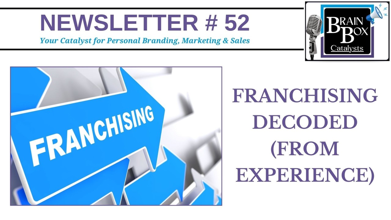 Franchising Decoded: An Unbiased View Franchising Decoded: An Unbiased View