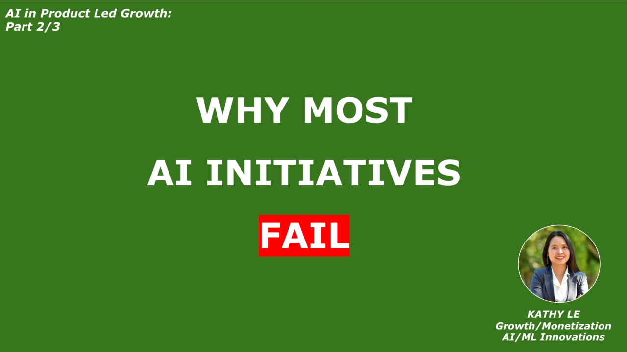 Assessing AI Opportunities: Why Most AI Initiatives Fail Assessing AI Opportunities: Why Most AI Initiatives Fail