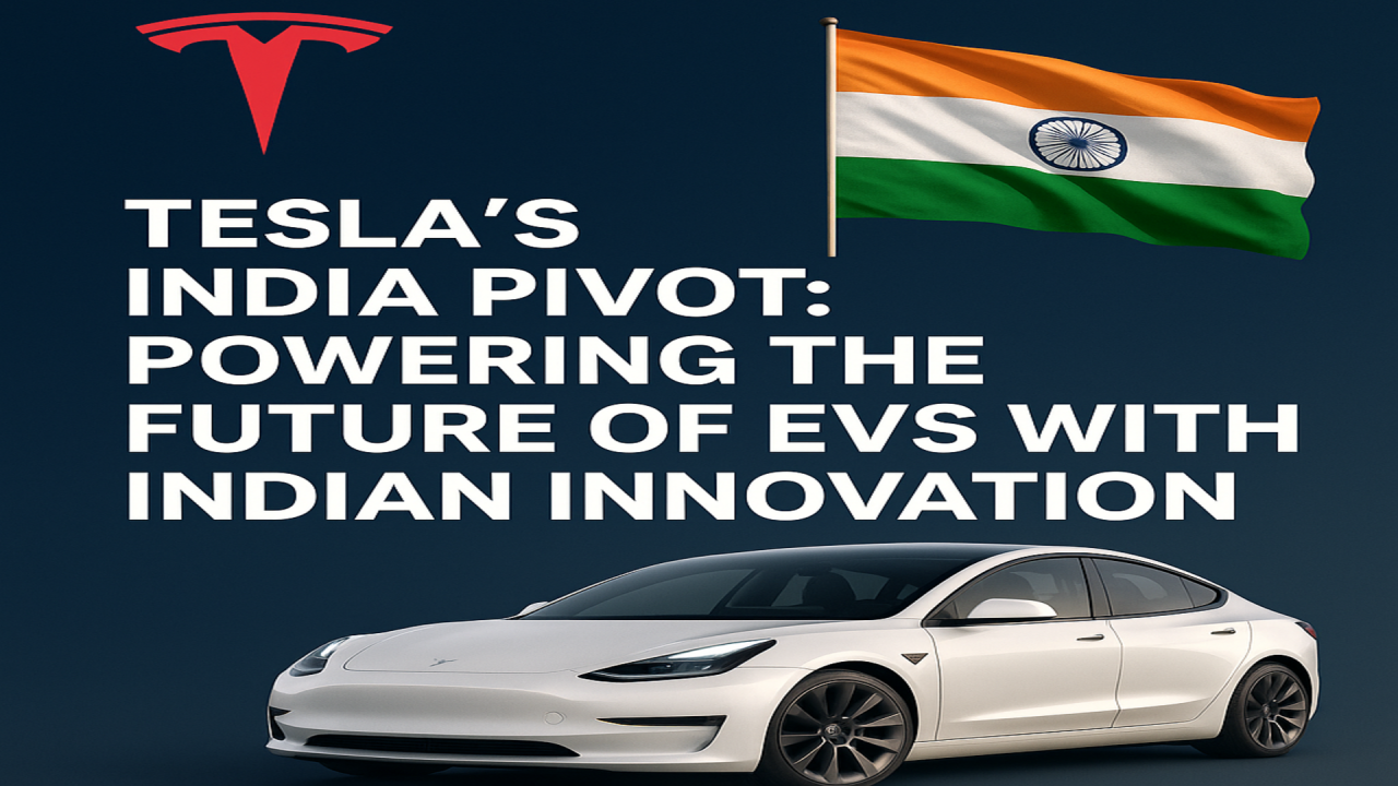 Tesla’s India Pivot: Future of EVs with Indian Innovation 🌍 Tesla’s India Pivot: Future of EVs with Indian Innovation 🌍