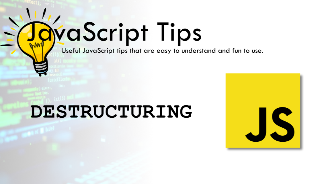 Understanding JavaScript Destructuring Understanding JavaScript Destructuring