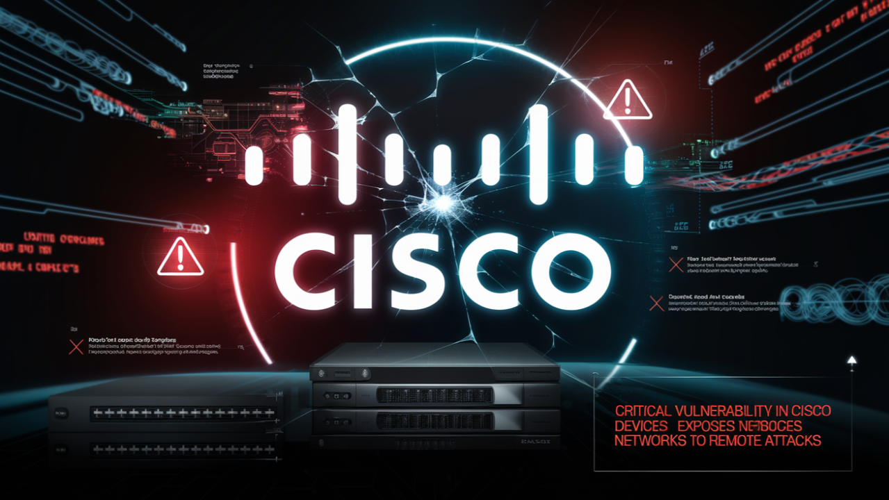 🛡️ Critical Vulnerability in Cisco Devices Exposes Networks to Remote ... 🛡️ Critical Vulnerability in Cisco Devices Exposes Networks to Remote ...