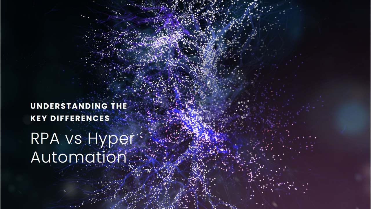 RPA Vs Hyper Automation RPA Vs Hyper Automation