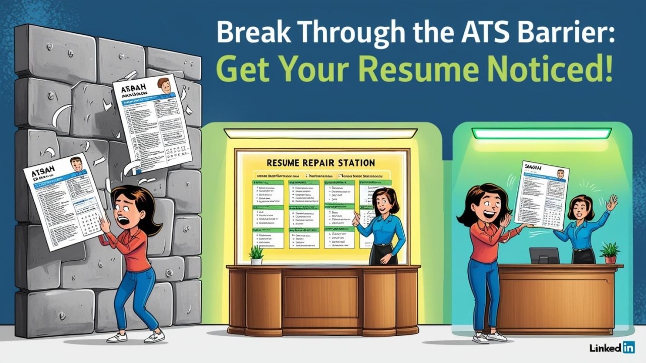The ATS Gatekeeper: How to Make Your Resume Unstoppable | Sonali Kurade The ATS Gatekeeper: How to Make Your Resume Unstoppable | Sonali Kurade