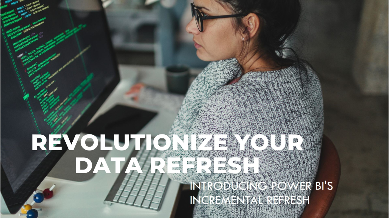 Power BI's incremental refresh for large datasets Power BI's incremental refresh for large datasets