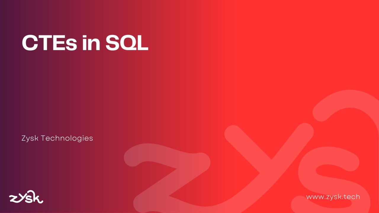 CTEs in SQL: A Simple Yet Powerful Tool CTEs in SQL: A Simple Yet Powerful Tool