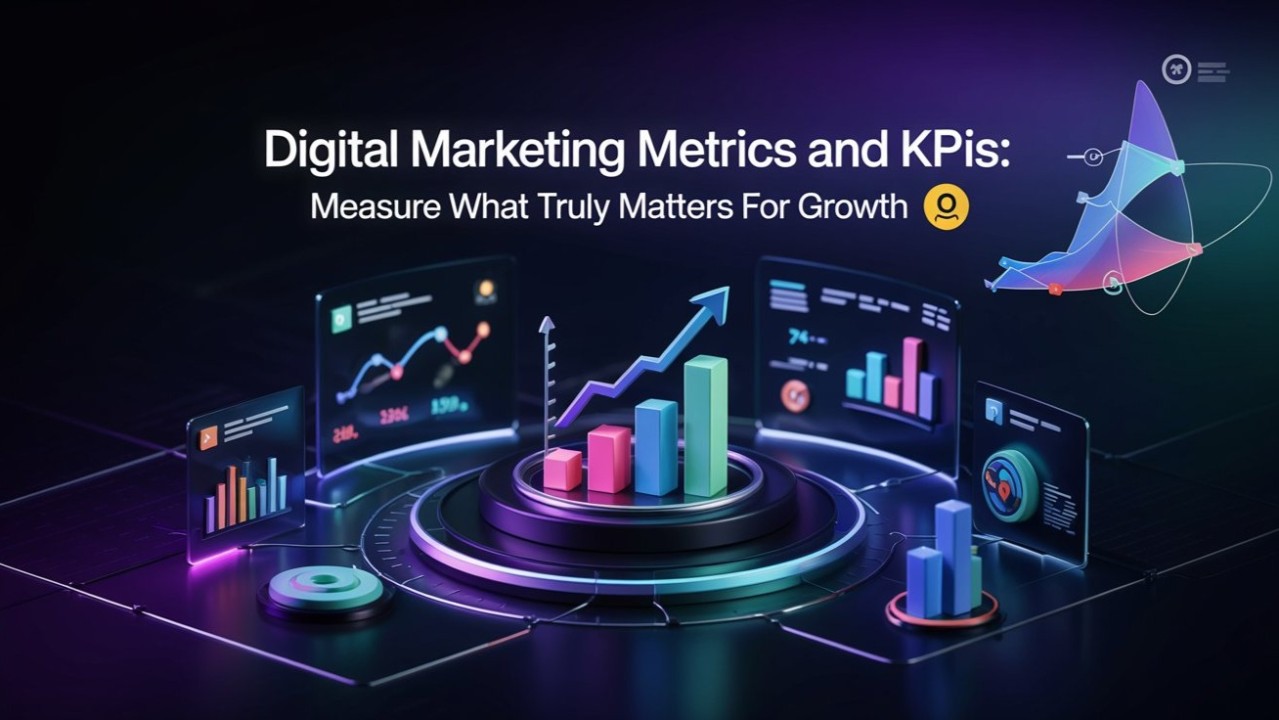 Digital Marketing Metrics and KPIs: Measure What Truly Matters for Growth 📌 Digital Marketing Metrics and KPIs: Measure What Truly Matters for Growth 📌