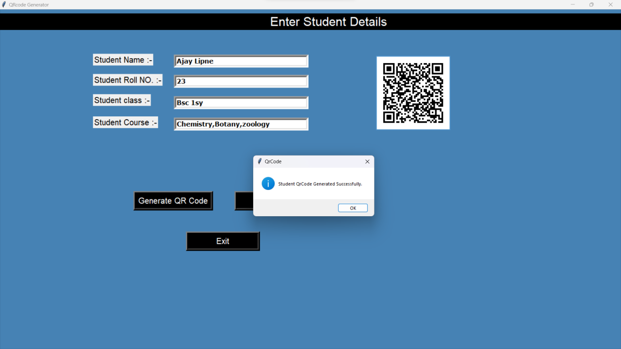 Building a QR Code Generator Application in Python using Tkinter Building a QR Code Generator Application in Python using Tkinter