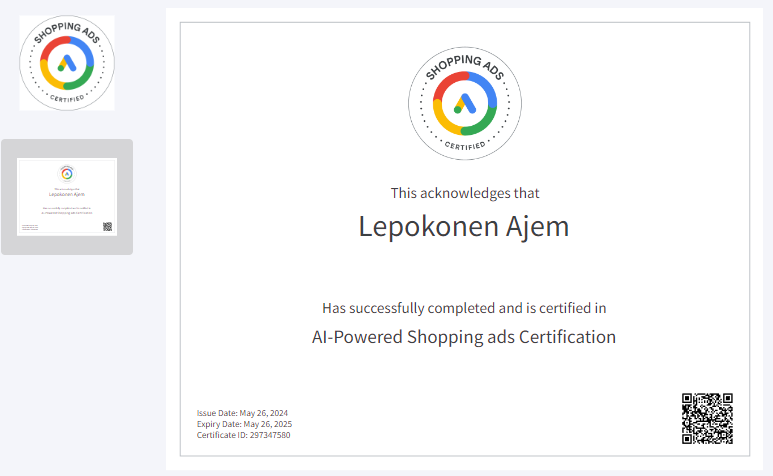 AI-Powered Shopping Ads Certification: Transform Your Digital Marketing ... AI-Powered Shopping Ads Certification: Transform Your Digital Marketing ...