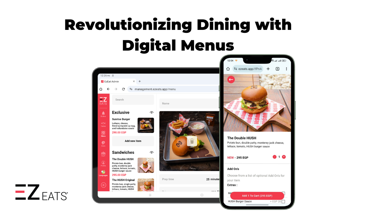 EZeats Revolutionizing Dining with its Digital Menus EZeats Revolutionizing Dining with its Digital Menus