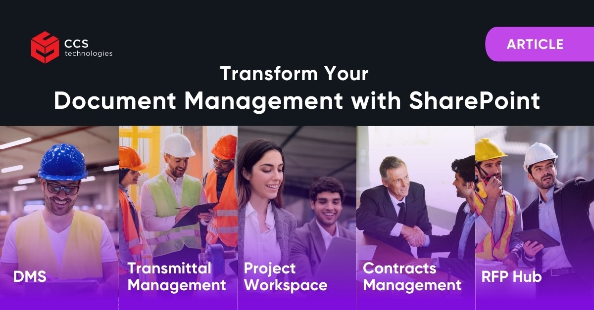 Transform Your Document Management with SharePoint Transform Your Document Management with SharePoint