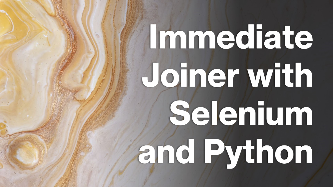 Selenium +Python Selenium +Python