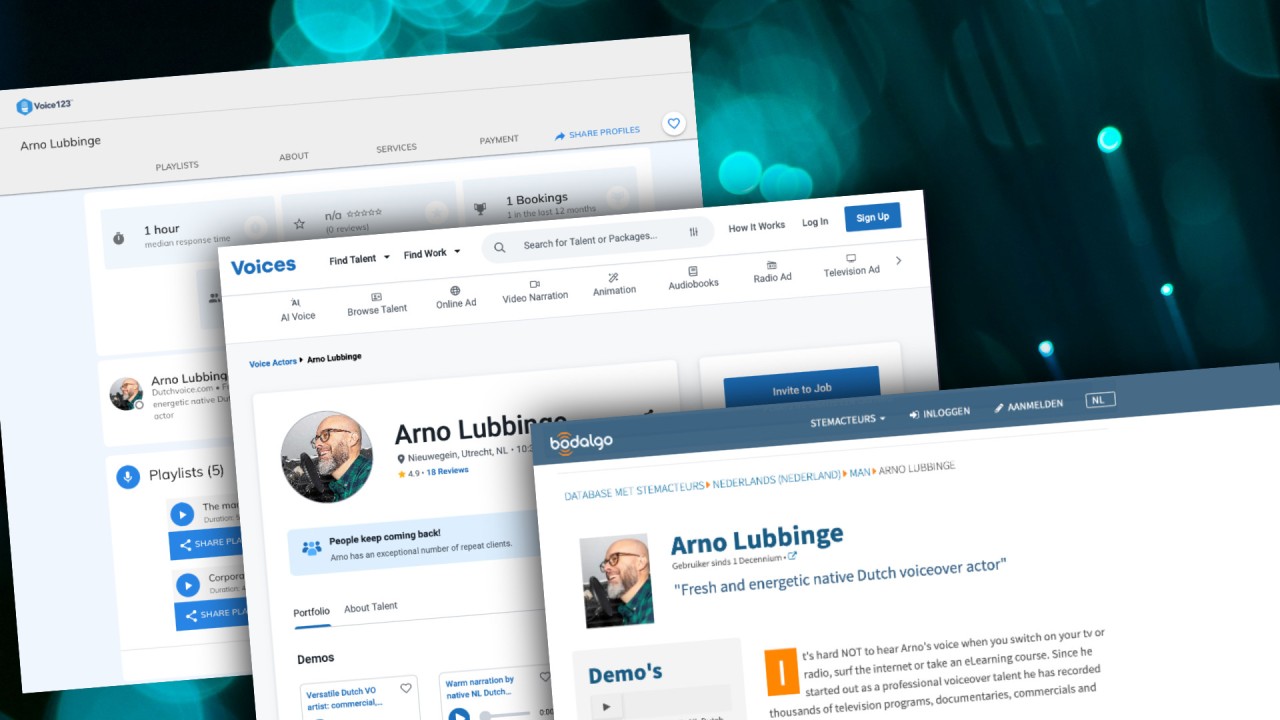 Online casting sites voor stemacteurs en voice-overs Online casting sites voor stemacteurs en voice-overs