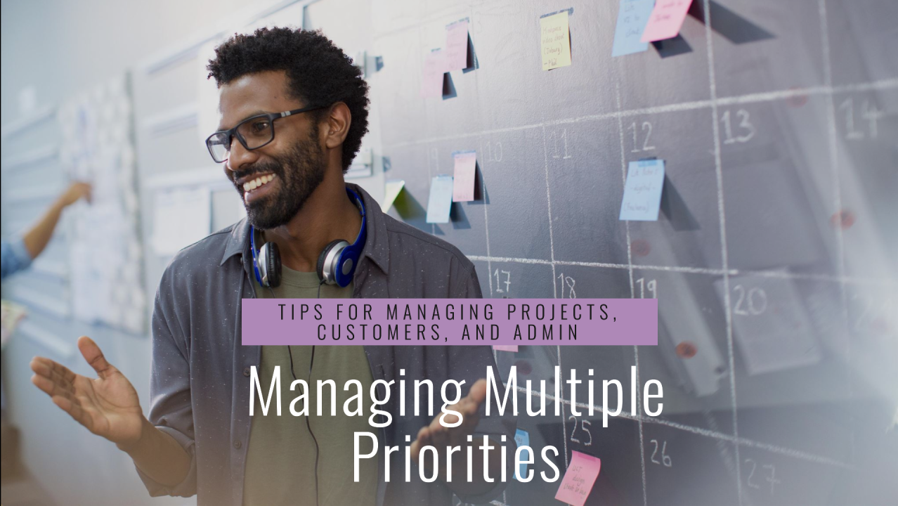 Managing Multiple Priorities Managing Multiple Priorities