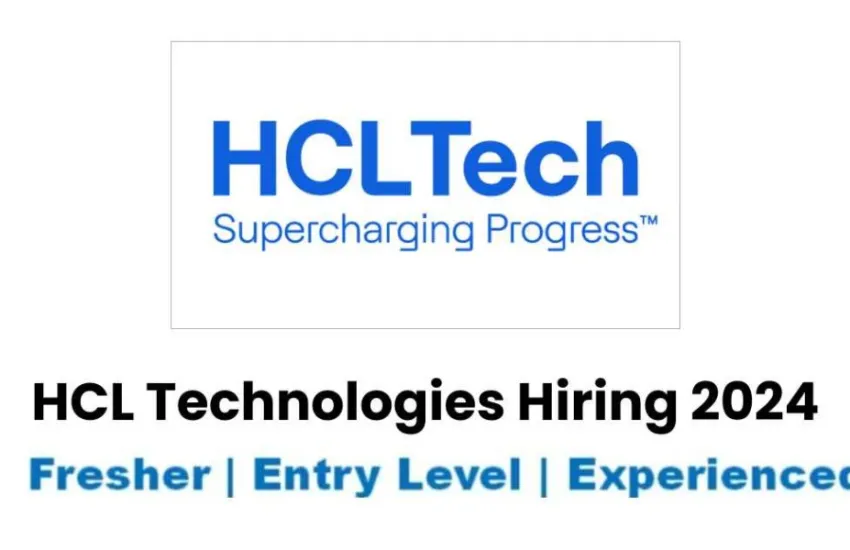 HCLTech Hiring Graduate Freshers 2024 | Apply HCLTech Hiring Graduate Freshers 2024 | Apply