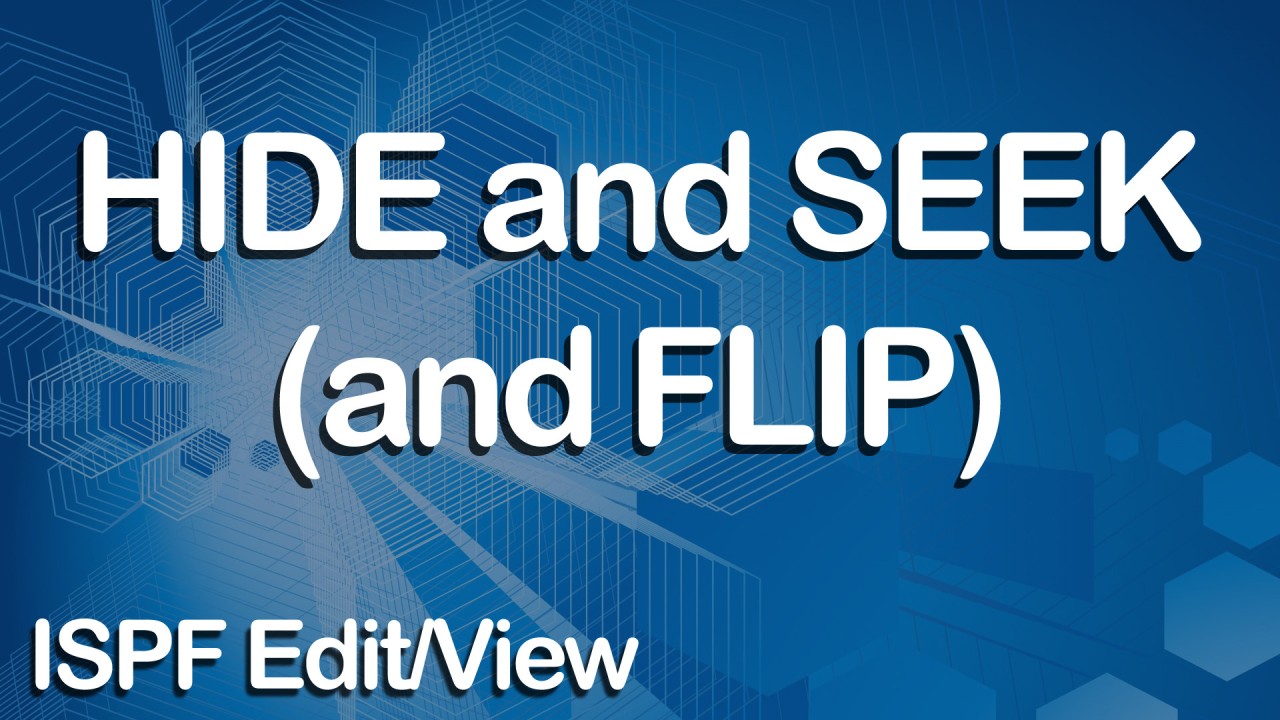 ISPF Edit/View Primary Commands for Working with Excluded Lines ISPF Edit/View Primary Commands for Working with Excluded Lines