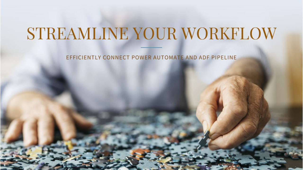 How to connect and pass parameter from Power Automate to the ADF pipeline How to connect and pass parameter from Power Automate to the ADF pipeline