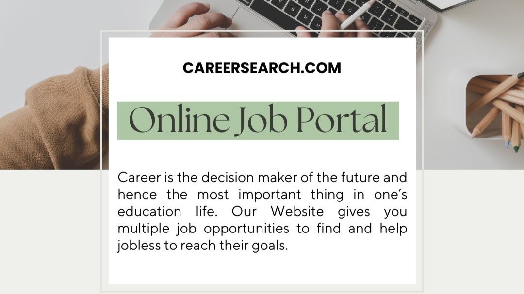 ONLINE JOB PORTAL ONLINE JOB PORTAL