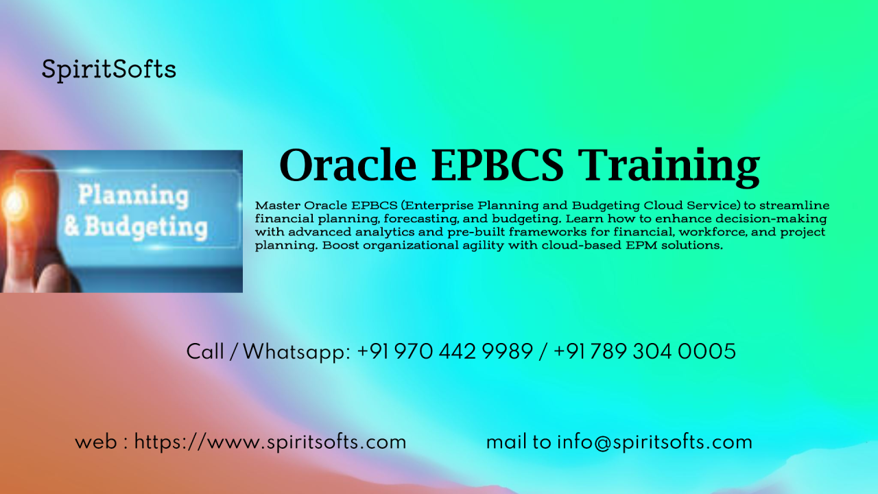 Oracle EPBCS Training: Master Enterprise Planning and Budgeting in the ... Oracle EPBCS Training: Master Enterprise Planning and Budgeting in the ...
