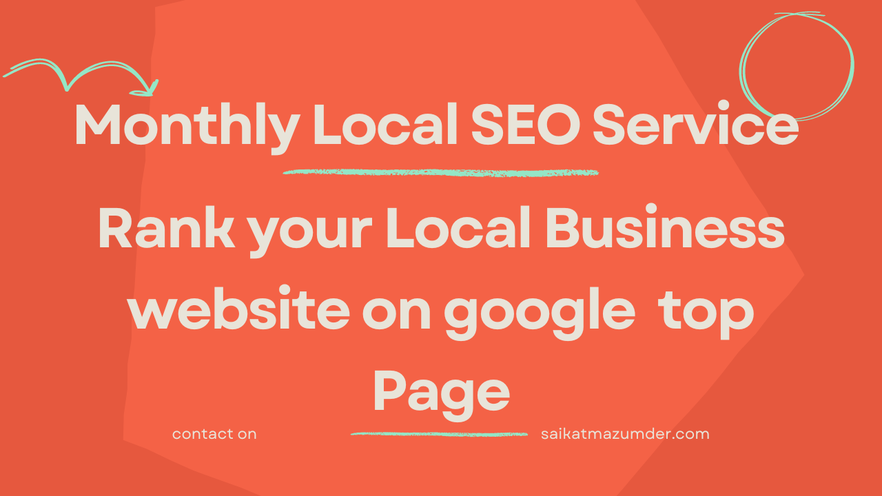 I will rank your website with advanced monthly local SEO service for ... I will rank your website with advanced monthly local SEO service for ...