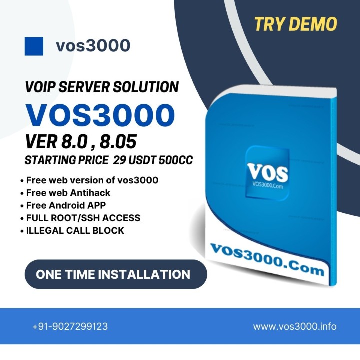 🚀 Upgrade Your VOIP Server Solution with VOS3000! 🚀 🚀 Upgrade Your VOIP Server Solution with VOS3000! 🚀