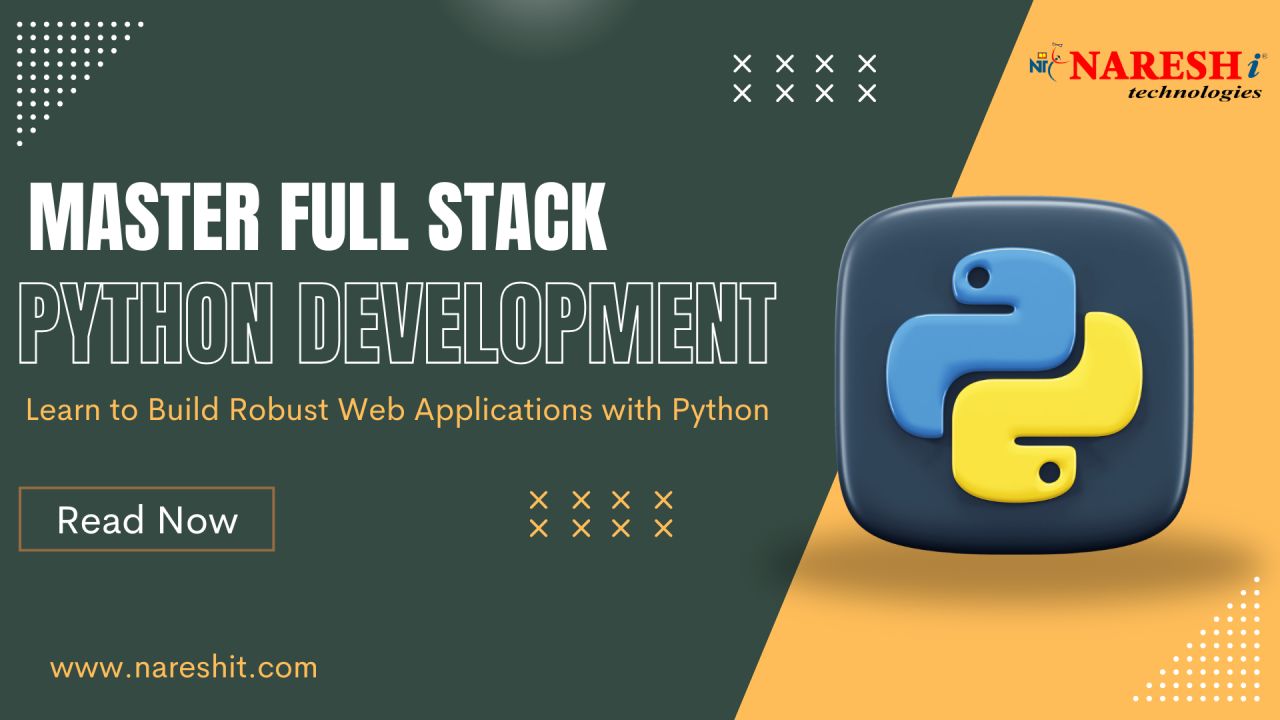 🚀 Master Full Stack Python Development with NareshIT! 🚀 🚀 Master Full Stack Python Development with NareshIT! 🚀