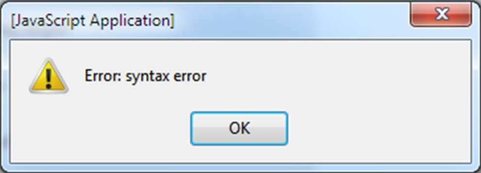 SQL: Syntax Errors SQL: Syntax Errors