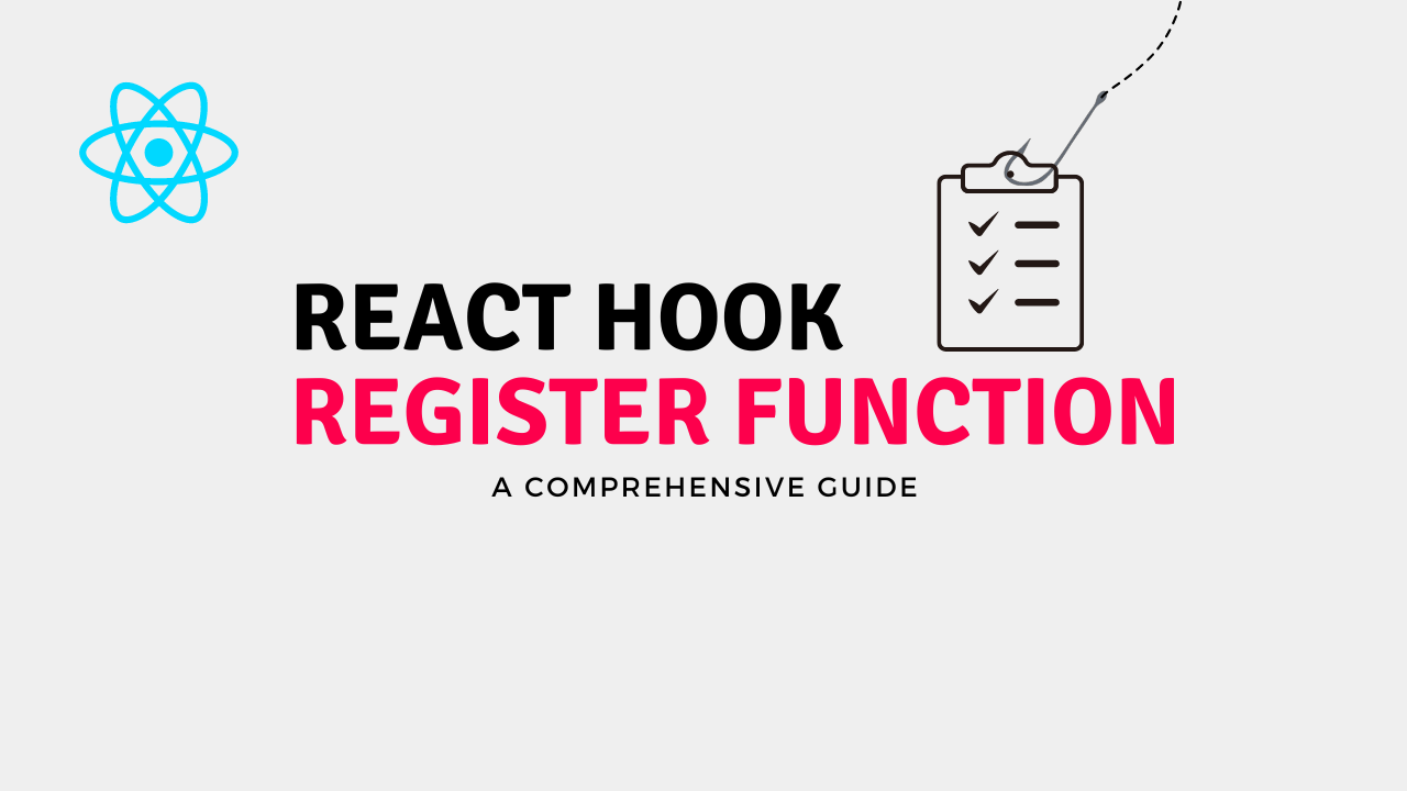 React Hook Form Register Function: A Comprehensive Guide React Hook Form Register Function: A Comprehensive Guide