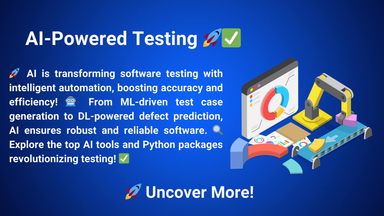 AI in Software Testing: Revolutionizing Quality Assurance 🚀🤖 AI in Software Testing: Revolutionizing Quality Assurance 🚀🤖