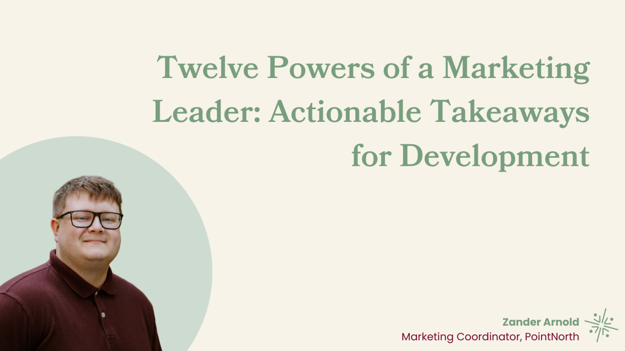 Twelve Powers of a Marketing Leader: Actionable Takeaways for Development Twelve Powers of a Marketing Leader: Actionable Takeaways for Development