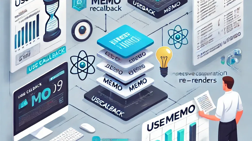 Optimizing React Performance with useCallback, memo, and useMemo Optimizing React Performance with useCallback, memo, and useMemo